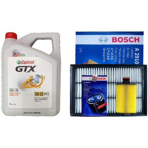 캐스트롤 GTX SP/C3 5W30 6L + 보쉬필터 쌍용 코란도 투리스모 디젤 - 에누리 가격비교