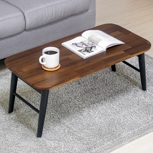 라로퍼니처 코코아 접이식 아카시아 원목 거실테이블 [80x40cm] - 에누리 가격비교