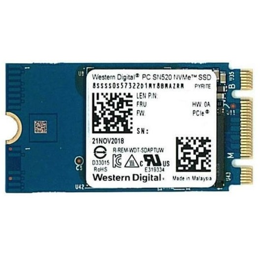 Western Digital WD SN520 M.2 2242 NVMe 벌크 [128GB] - 에누리 가격비교
