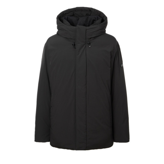 헤지스 구스다운 후드 패딩 점퍼_HZJU3D503BK - 에누리 가격비교