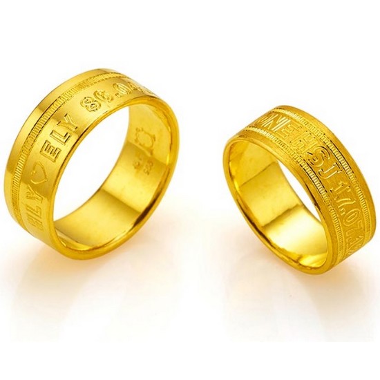 한국금다이아몬드 반지 이니셜 커플링 18.75g - 에누리 가격비교