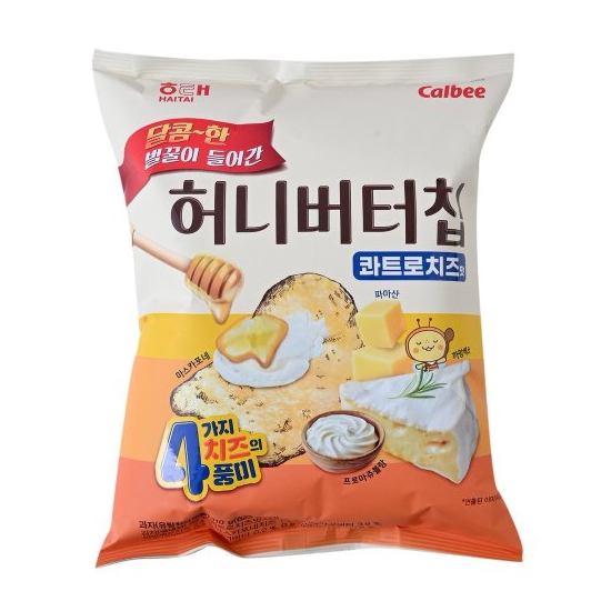 해태제과 허니버터칩 콰트로치즈맛 110g[1개] 에누리 가격비교