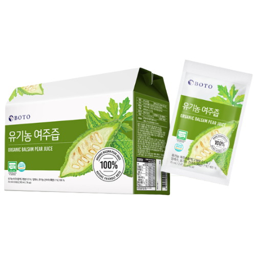 BOTO 유기농 여주즙 70ml 30포[2개] - 에누리 가격비교