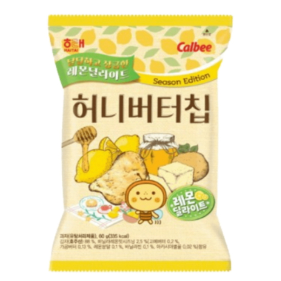 해태제과 허니버터칩 레몬딜라이트 60g[10개] 에누리 가격비교