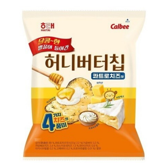 해태제과 허니버터칩 콰트로치즈맛 55g[6개] 에누리 가격비교