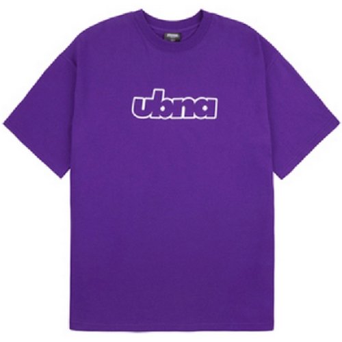 어반에이지 라인 UBNA 오버 반팔 티셔츠 [퍼플] - 에누리 가격비교