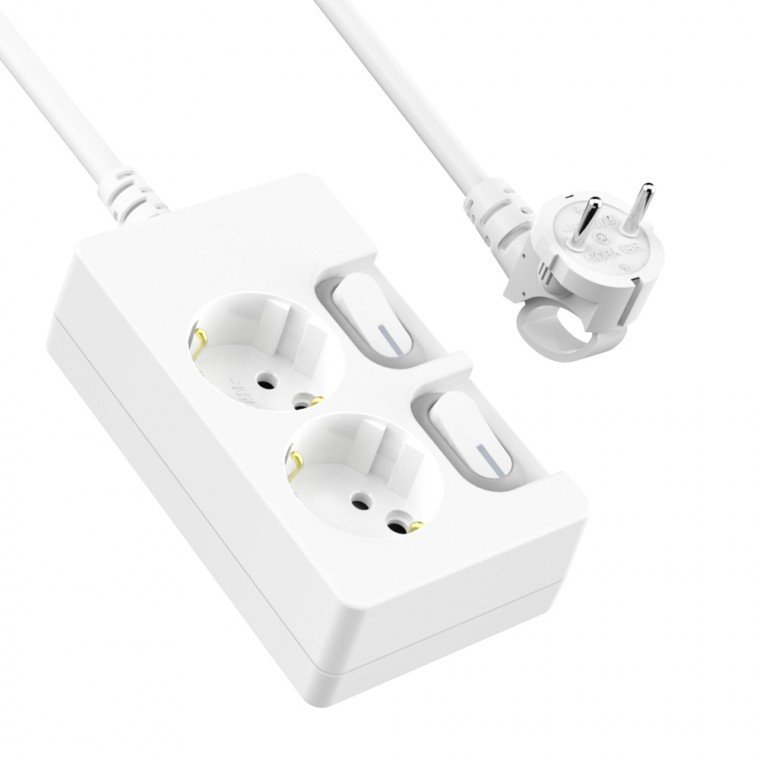 스윗홈 홈365 2구 16A 개별스위치 멀티탭 2개 [1.5m] - 에누리 가격비교