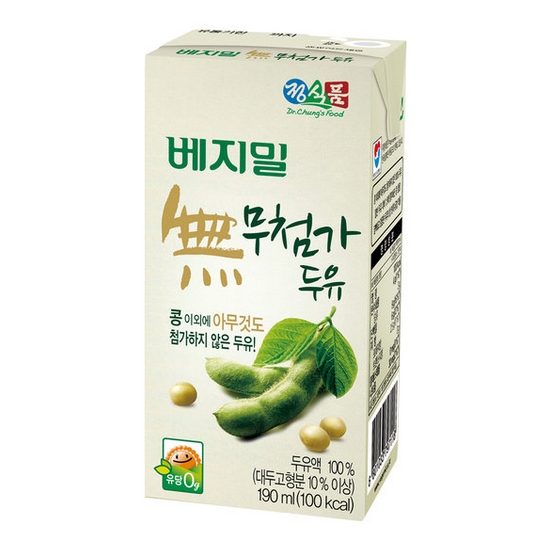 정식품 베지밀 무첨가 두유 190ml[16개] - 에누리 가격비교