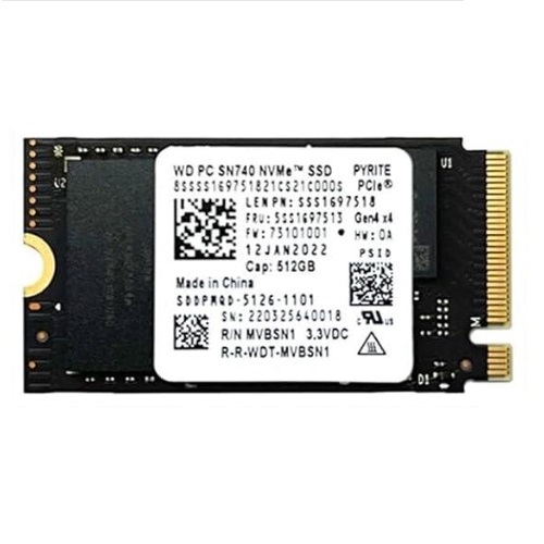 Western Digital WD SN740 M.2 2242 NVMe 벌크 [512GB] - 에누리 가격비교