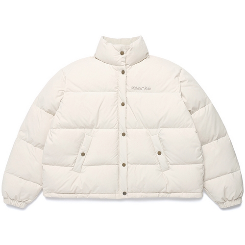 로라로라 HIGH NECK WELLON PADDING [아이보리] - 에누리 가격비교