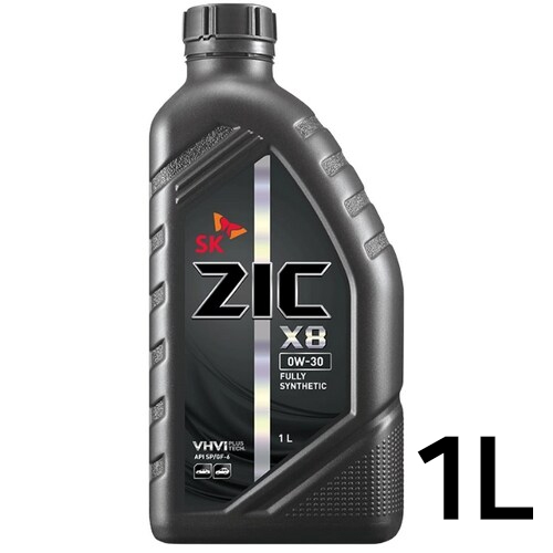SK엔무브 ZIC X8 0W30 1L [4개] - 에누리 가격비교