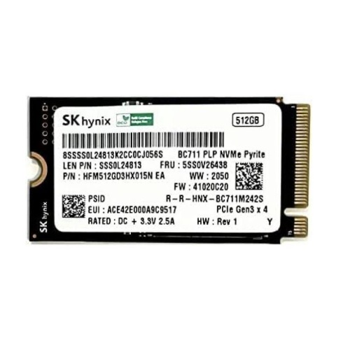 SK하이닉스 BC711 M.2 2242 NVMe 해외구매 [512GB] - 에누리 가격비교