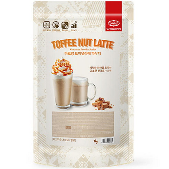 까로망 토피넛라떼 파우더 1kg [4개] 에누리 가격비교