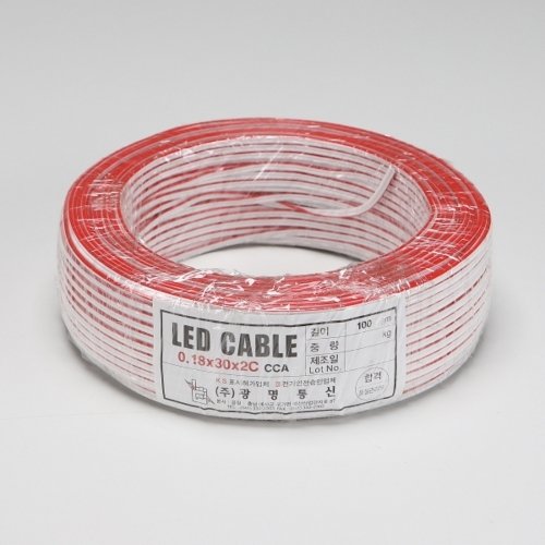 광명통신 LED 조명 전선 0.75SQ x 2C 100m : 에누리 가격비교