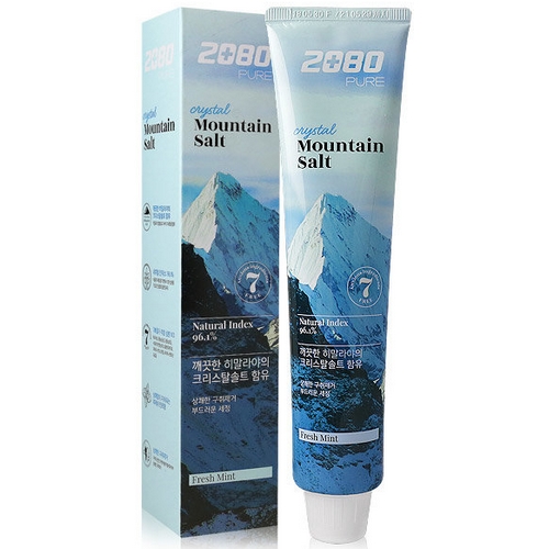 애경 2080 히말라야 퓨어마운틴 크리스탈민트 솔트치약 150g [6개] - 에누리 가격비교