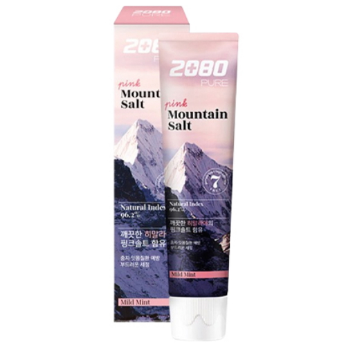 애경 2080 히말라야 퓨어마운틴 핑크민트 솔트치약 150g [6개] - 에누리 가격비교