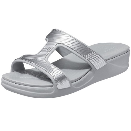 크록스 몬테레이 메탈릭 웨지 207144-007 - 에누리 가격비교