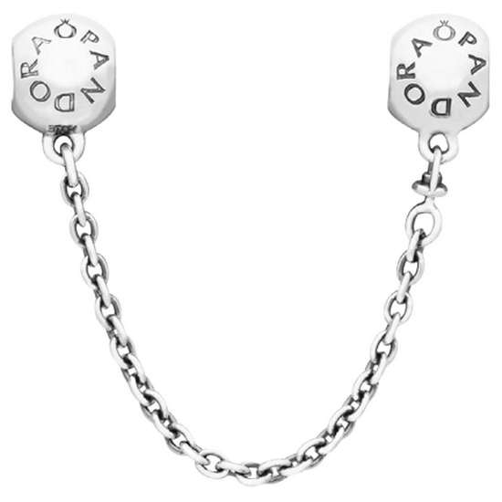 판도라 시그니처 로고 세이프티 체인 스털링실버 참 791877 - 에누리 가격비교