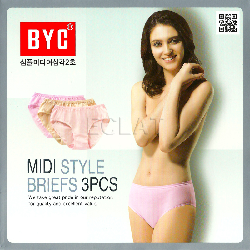 BYC 미디 삼각팬티 3종 세트 BYL7595 [9매] - 에누리 가격비교