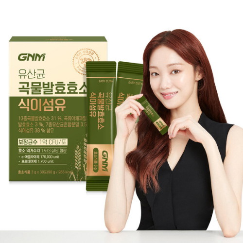 GNM자연의품격 유산균 곡물발효효소 식이섬유 30포 [4개] - 에누리 가격비교