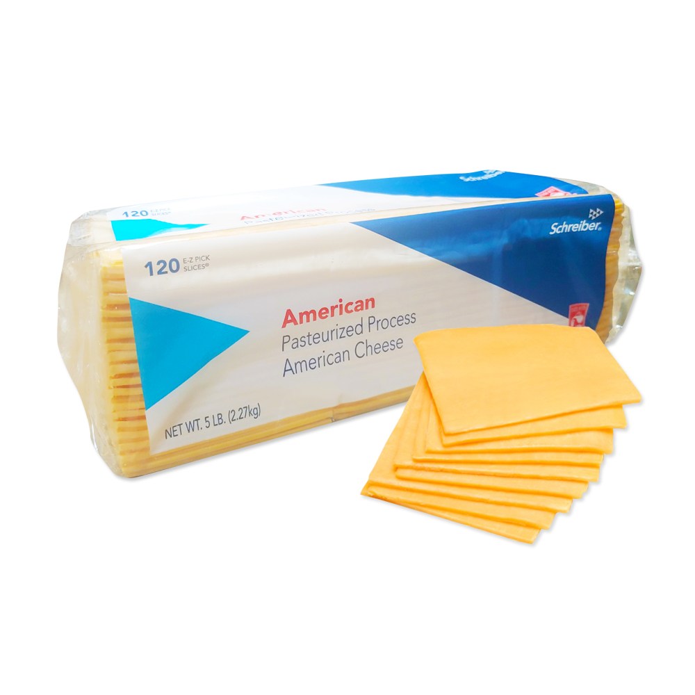 Schreiber 아메리칸 슬라이스치즈 120매입 2.27kg [1개] - 에누리 가격비교