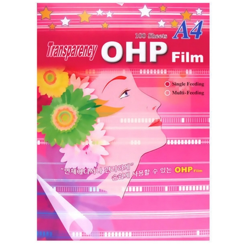 오피스존 OHP 투명 필름 A4 100mic [100매] - 에누리 가격비교