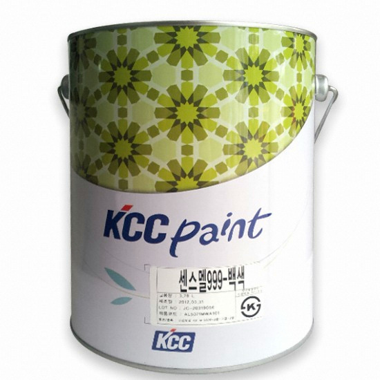 KCC 센스 에나멜페인트 백색유광 [3.78L] - 에누리 가격비교