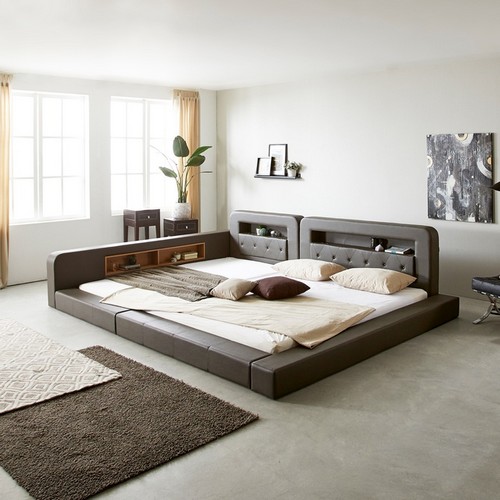 파로마 로리아 수납 오픈형 LED 패밀리침대 SS+Q [솔리드7존40T독립] - 에누리 가격비교