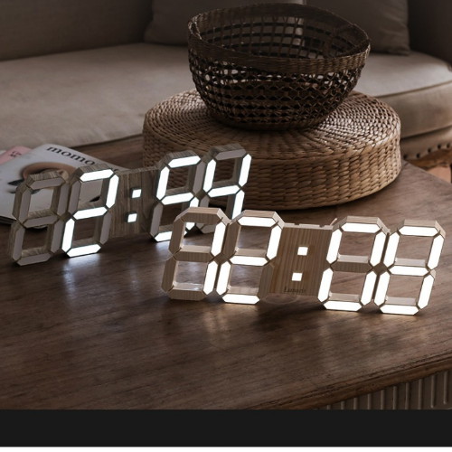 지성아이엔씨 루나리스 우드 3D LED 벽시계 38cm - 에누리 가격비교