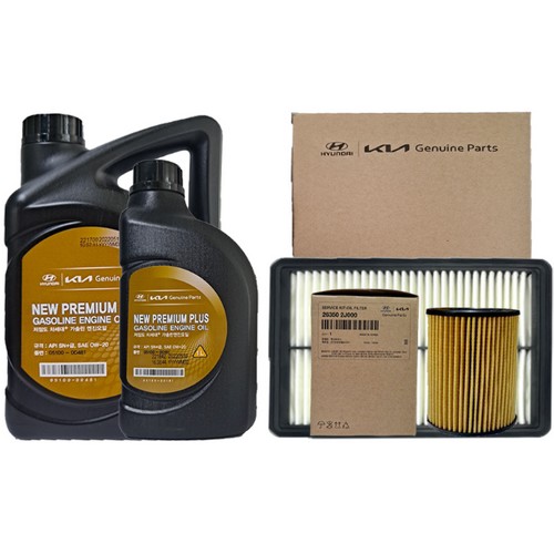 현대모비스 뉴프리미엄플러스 0W20 5L + 순정필터 기아 스포티지NQ5 2.0 LPG - 에누리 가격비교
