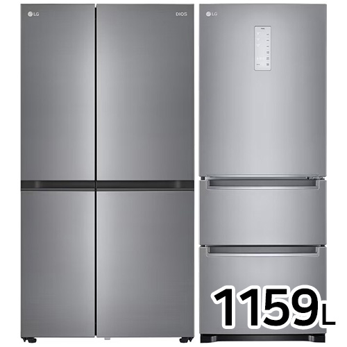 LG전자 디오스 김치톡톡 K333SS141 + 네이처 S834S1D : 에누리 가격비교