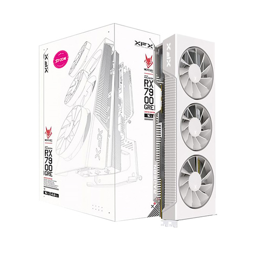 XFX 라데온 RX 7900 GRE Magnetic Air WHITE D6 16GB - 에누리 가격비교
