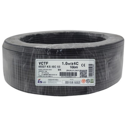 기성전선 VCTF 전선 1.0SQ x 4C [100m] - 에누리 가격비교