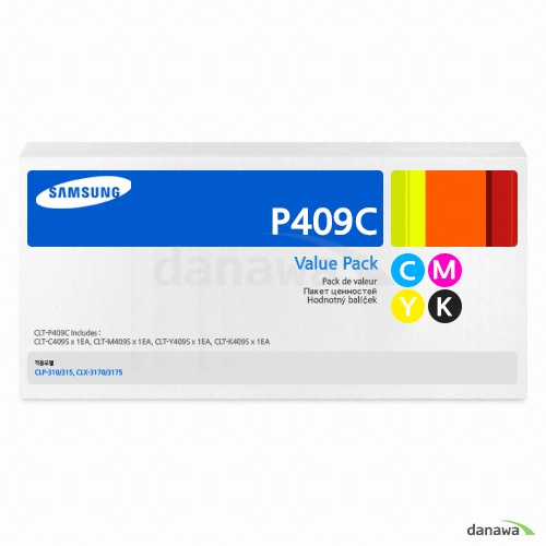 삼성전자 벌크 CLT-P409C 4색 세트 [유통기간경과] - 에누리 가격비교
