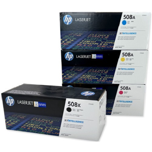 HP 정품 508X/508A (CF360X, CF361A, CF362A, CF363A) 4색 세트 : 에누리 가격비교