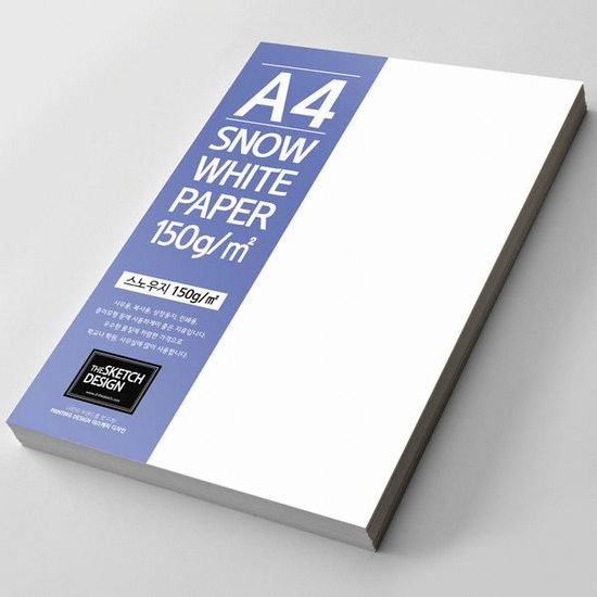 프리핸드 스노우화이트지 A4 250g [200매] - 에누리 가격비교