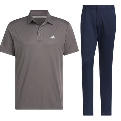 아디다스 아디다스골프 에어로레디 2.0 반팔티 + 얼티메이트 바지 셋업 IN6627+IN6491 - 에누리 가격비교
