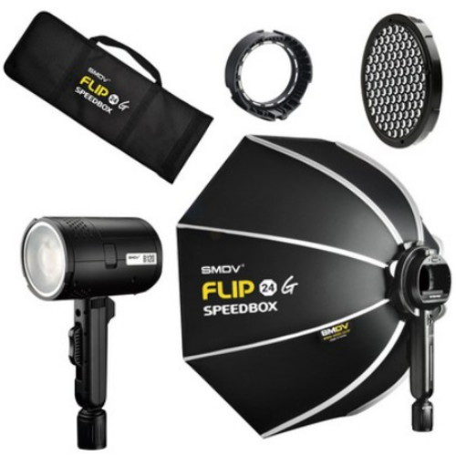 SMDV B120 HSS 스트로보 + 스피드박스 플립 28G 세트 스피드라이트용 : 에누리 가격비교