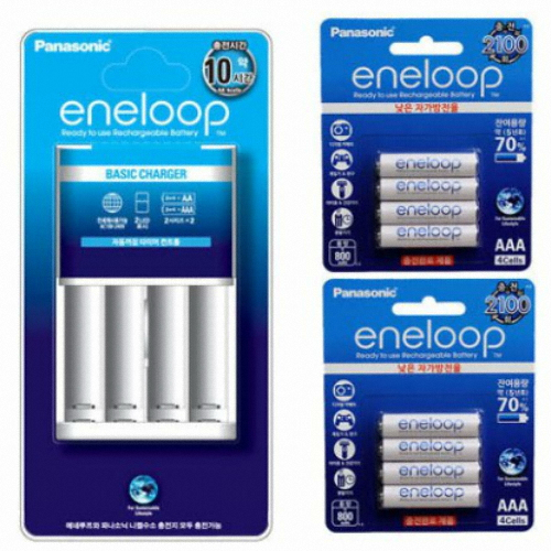 파나소닉 BQ-CC51 충전기 + AAA 충전지 [8알] : 에누리 가격비교