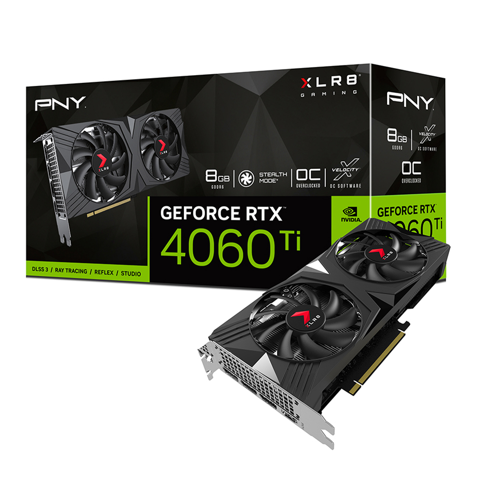 PNY XLR8 지포스 RTX 4060 Ti VERTO Gaming OC 8GB Dual 한성컴퓨터 - 에누리 가격비교