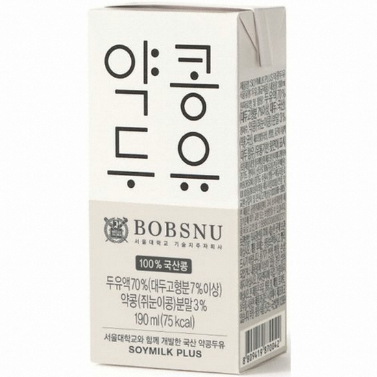 BOBSNU 서울대 약콩두유 오리지널 190ml [16개] - 에누리 가격비교