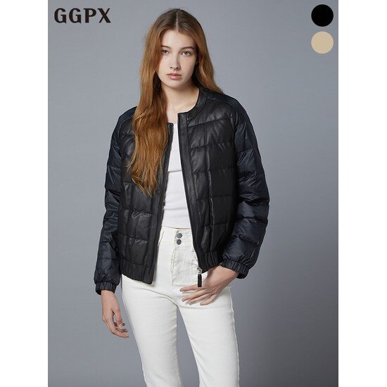 GGPX 배색 구스다운 점퍼 GOZDU001F - 에누리 가격비교