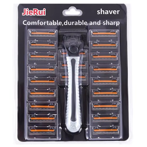 JIERUI + 면도날 [면도기1개+날21개] - 에누리 가격비교