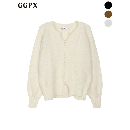 GGPX 큐빅 디테일 니트 GOAKP026F : 에누리 가격비교