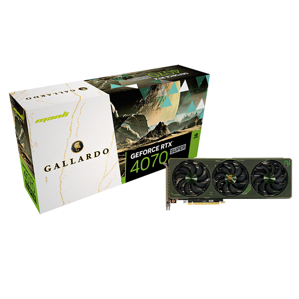 Manli 지포스 RTX 4070 SUPER Gallardo D6X 12GB 인텍앤컴퍼니 - 에누리 가격비교