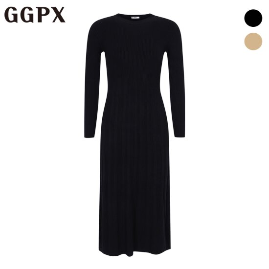 GGPX 잔골지 니트 원피스 GOAOP040F - 에누리 가격비교
