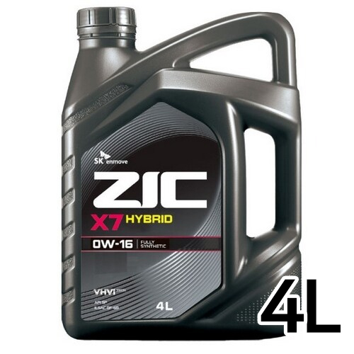 SK엔무브 ZIC X7 SP 하이브리드 0W16 4L [1개] - 에누리 가격비교