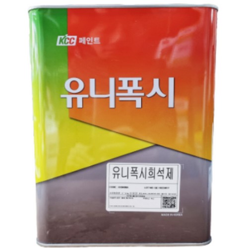 KCC 유니폭시 희석제 [17L] - 에누리 가격비교