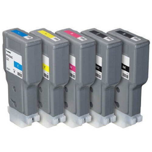 캐논 정품 PFI-8320BK, PFI-8320MBK, PFI-8320C, PFI-8320M, PFI-8320Y 5색 세트 - 에누리 가격비교