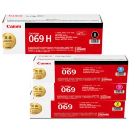 캐논 정품 CRG-069HBK, CRG-069C, CRG-069M, CRG-069Y 4색 세트 - 에누리 가격비교